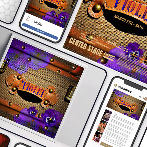 Violet Logo Pack | CenterStage Graphics