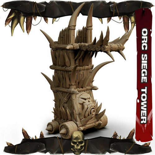 Orc Siege Tower / Belagerungsturm / Orc Tusklands / RocketPigGames | 3D ...