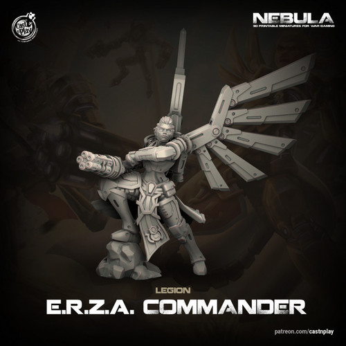 E.R.Z.A. Commander / Space Marine / Nebula / Legion / War Gaming / Cast ...