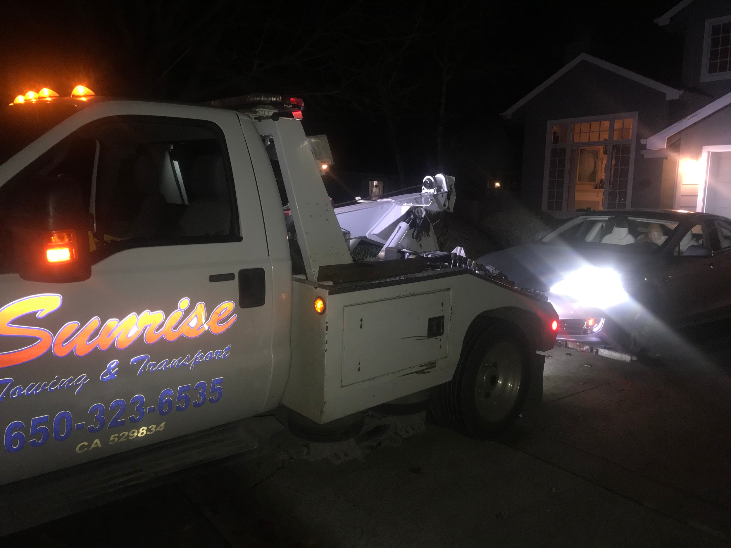 Towing & Roadside Service | East Palo Alto, CA | Sunrise Towing