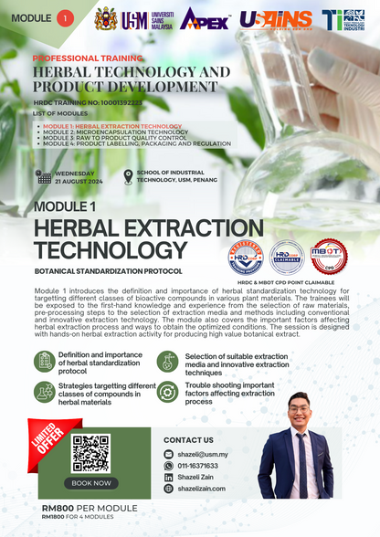 Phytochemist | Shazeli Zain