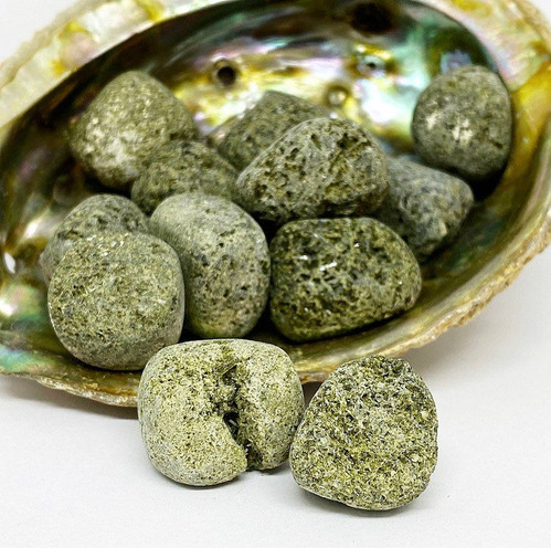 Epidote Tumbled | salted-gems