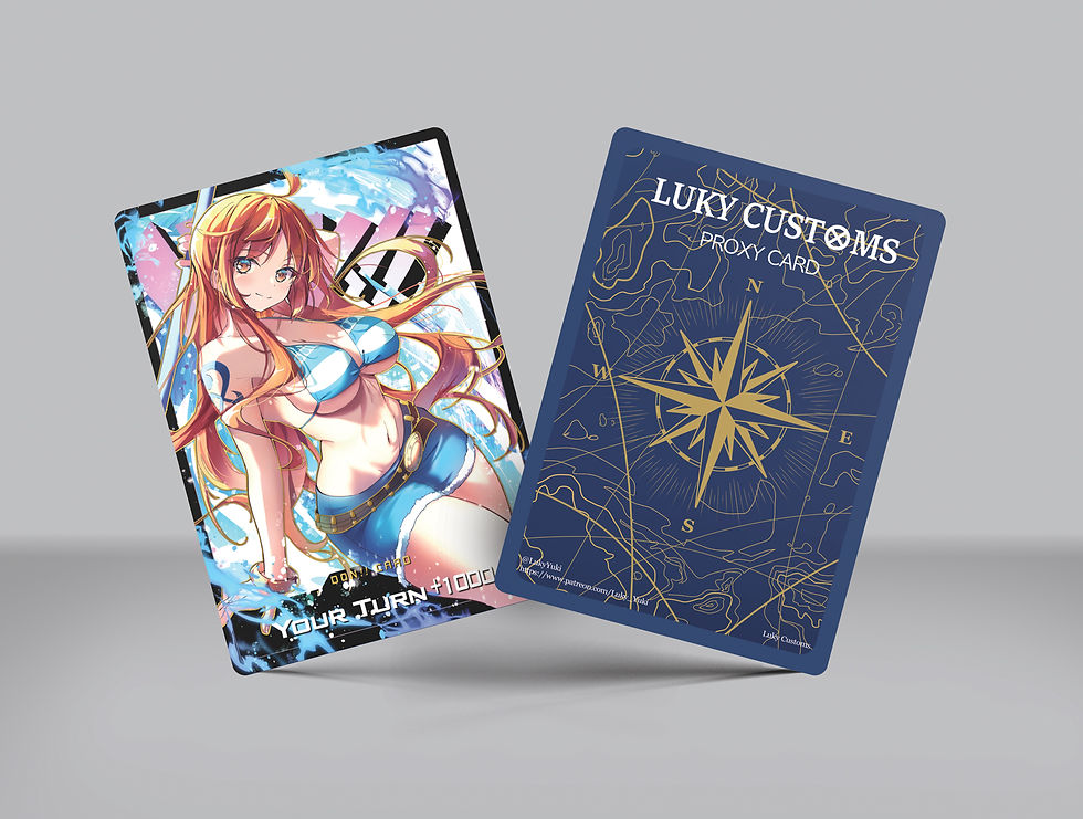 Foiled One Piece Nami | Luky Customs