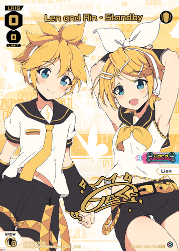 Rin and Len Card | Luky Customs