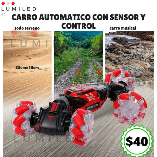 CARRO AUTOMÁTICO CON SENSOR Y CONTROL | Lumiled Ecu
