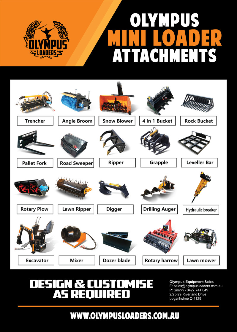 MINI LOADER ACCESSORIES | Olympus Loaders