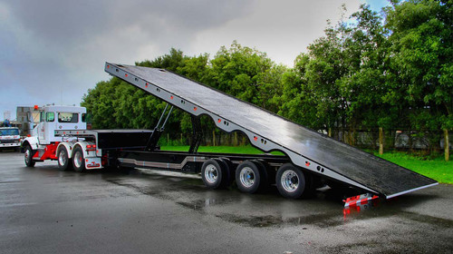 SWMS - Loading and Unloading with Semi Tilt Tray | OutsourceSafetyForms