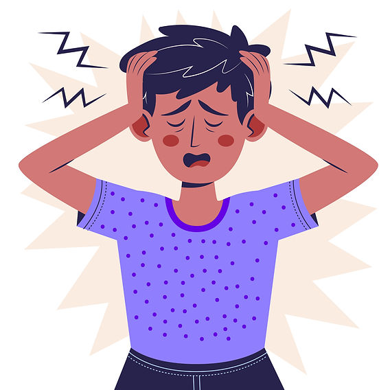 anxiety attack animated