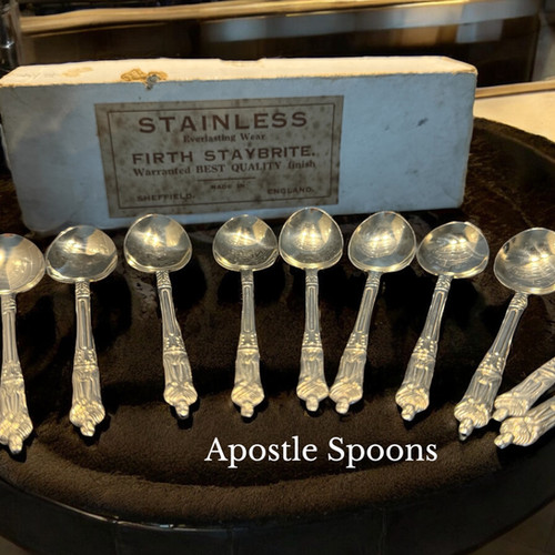 Set 12 Apostle Spoons | Leeds Vintage House
