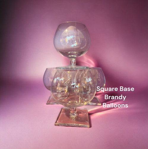 Set 4 Brandy Balloons. | Leeds Vintage House