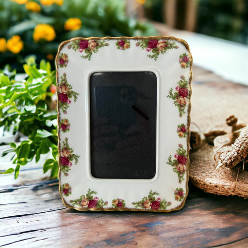 Royal Albert Old Country Roses Picture Frame | Leeds Vintage House