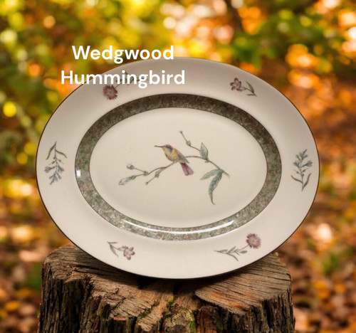 Wedgwood. Hummingbird. Large Platter | Leeds Vintage House