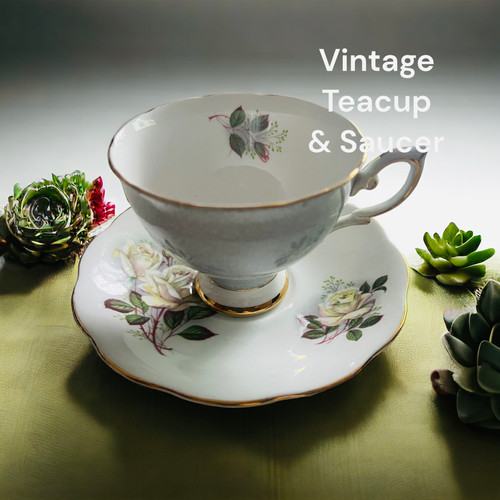 Royal Standard. Teacup & Saucer. | Leeds Vintage House