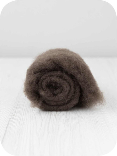 Beaver - Carded DHG Maori Wool | Simply Felting