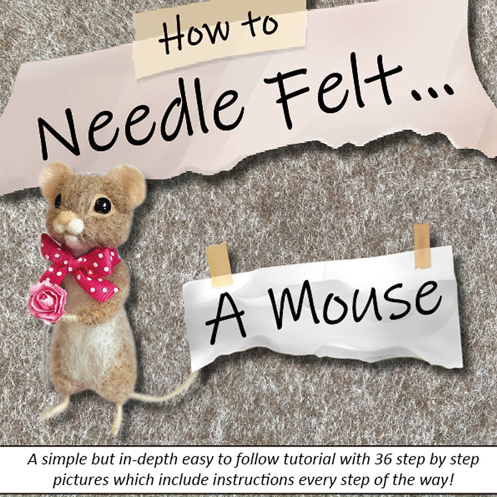eBook How to Needle Felt a Mouse | Simply Felting