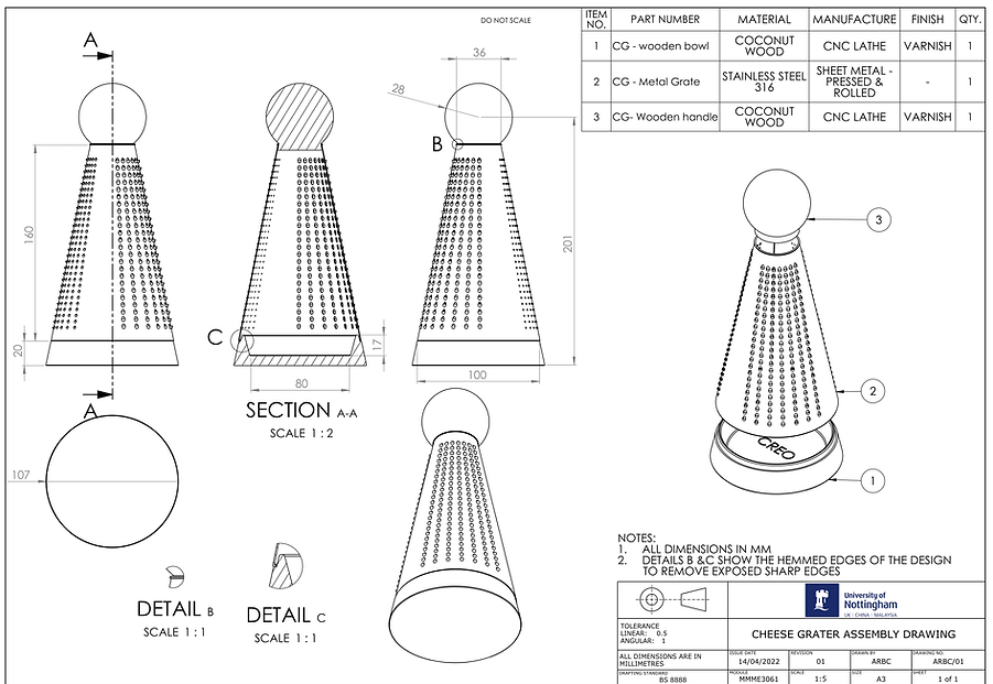 Engineering Drawings | Angus Carswell