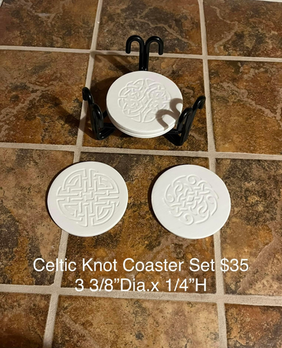 Celtic Knot Coaster Set | The Art Shack