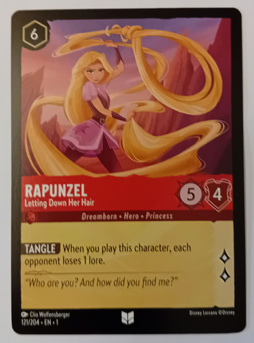 Rapunzel. Letting Down Her Hair | Iceni Gaming Centre