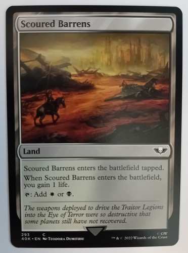 Scoured Barrens. 293. Warhammer 40K Commander Decks | Iceni Gaming Centre