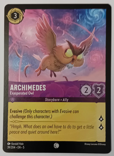 Archimedes. Exasperated Owl 🦉 | Iceni Gaming Centre