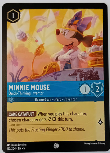 Minnie Mouse. Quick-Thinking Inventor | Iceni Gaming Centre