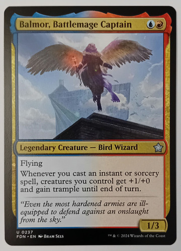 Balmor, Battlemage Captain. Foundations. MTG | Iceni Gaming Centre
