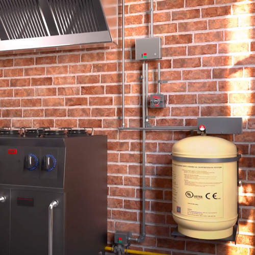 UL Certified ULtra X Kitchen Fire Suppression System | Ceasefire India