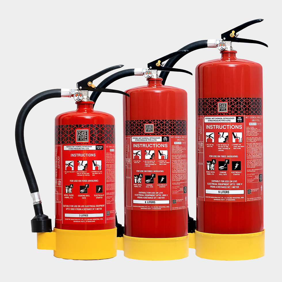 Wet Chemical Extinguishers | Ceasefire India