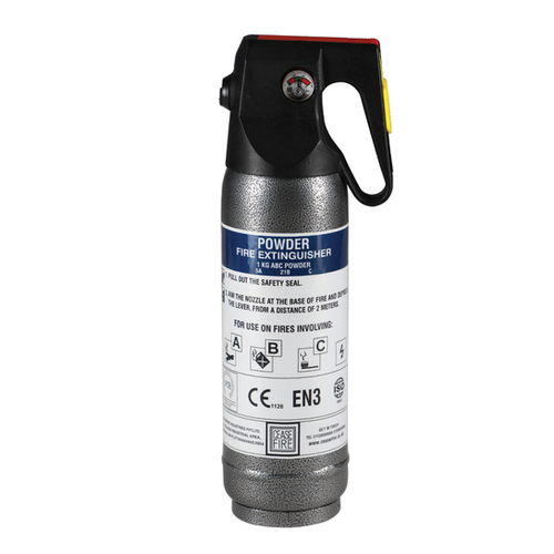 DS- 1Kg Silver Home & Car Fire Extinguishers (Classic Range) | Ceasefire UK