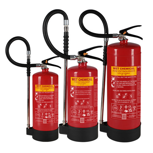 UKCA-MER Approved Wet Chemical Based Portable Extinguishers | Ceasefire UK