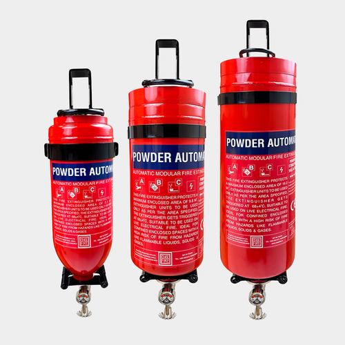 Automatic Fire Extinguishers - ABC Powder (Wall Mounted) | Ceasefire India
