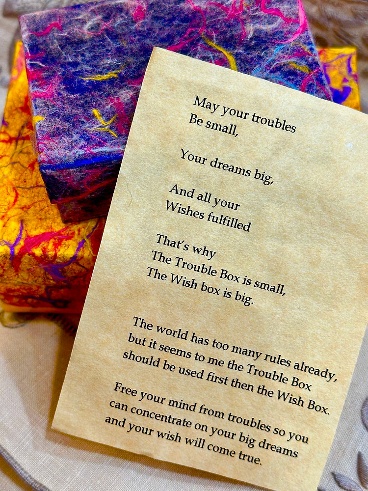 The Trouble Box and The Wish Box