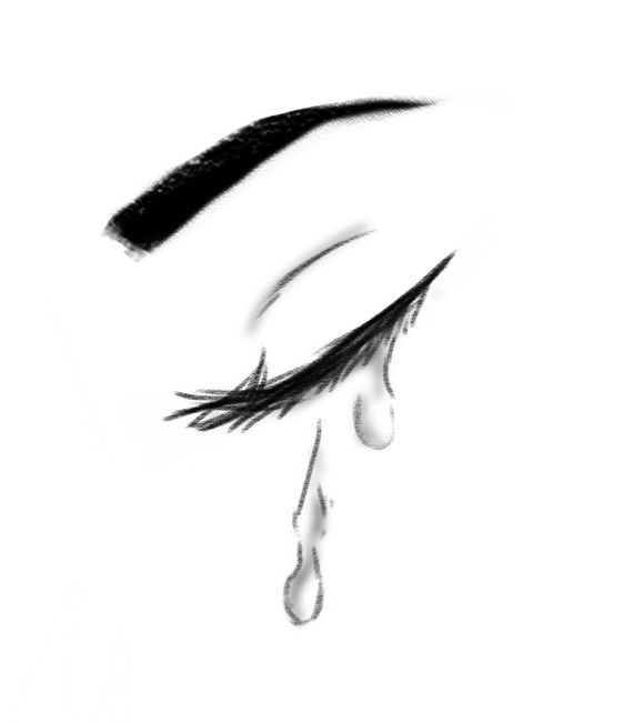 Holding back the tears