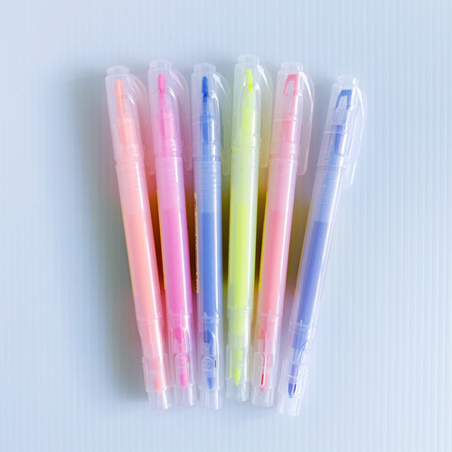 Dual Head Writing 2 in 1 Highlighter Pen | Aurora Stationery