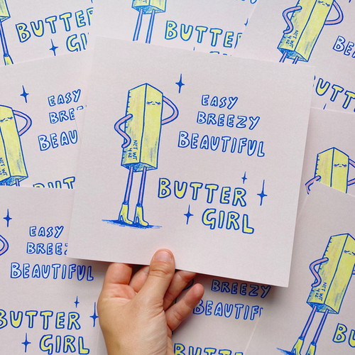 "Butter Girl" Print | Allison McKeen