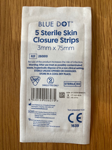 Wound Closure Strips 5 pack | S&L Safe Cut Kits