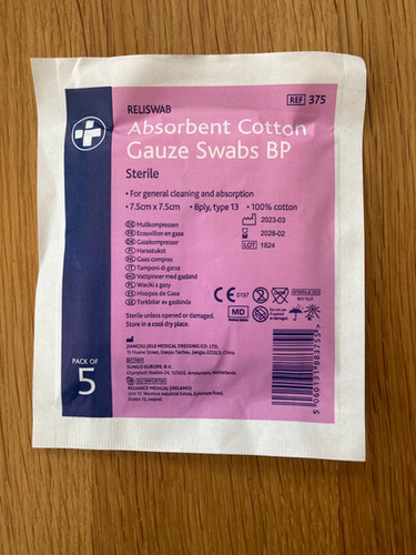 Gauze Swabs 5 pack | S&L Safe Cut Kits