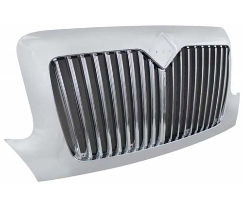 4300 CHROME GRILLE W/ BUGSCREEN | SB Truck Parts