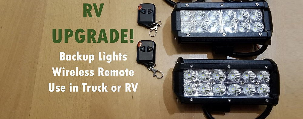 New Lights for Backing Up & Security