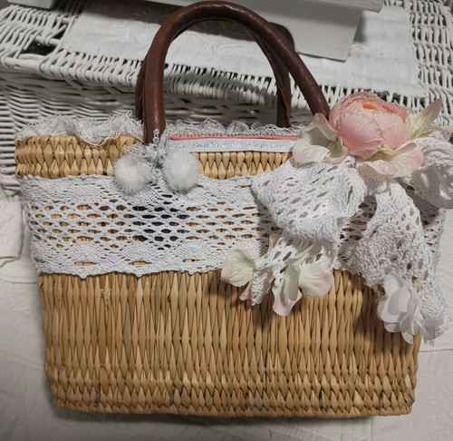Constance - Panier shabby | boudoir de Cupidon