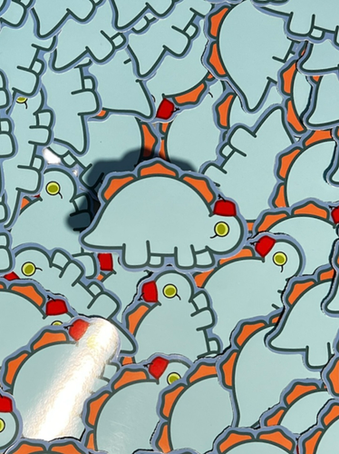 Fez Dino Sticker | The Quirky Dino