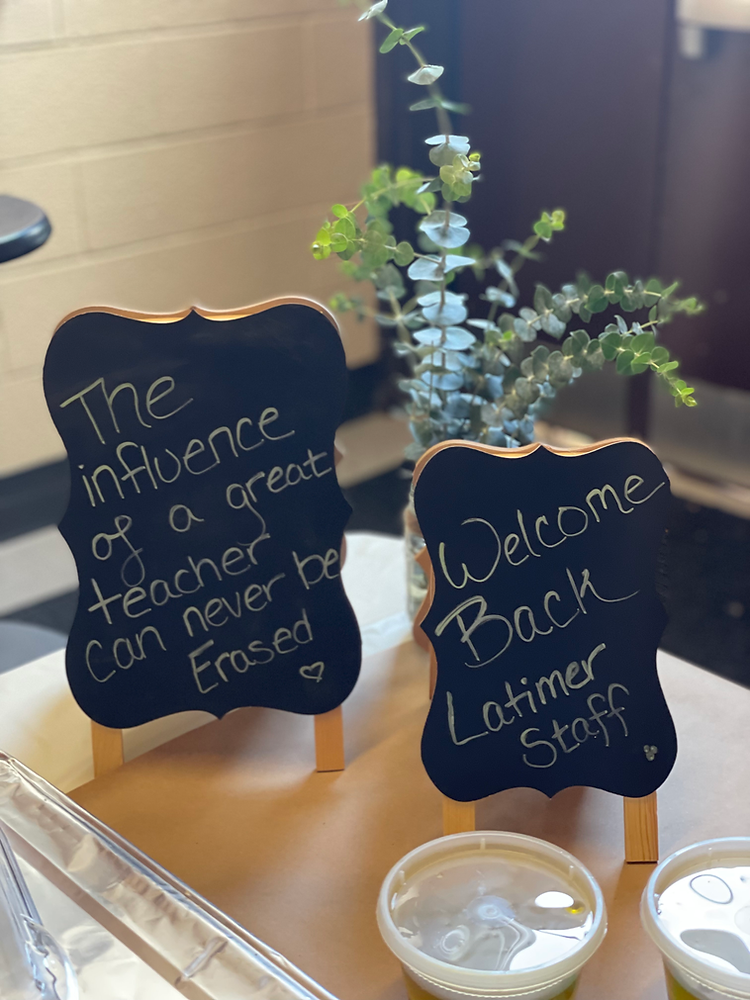 Welcome Back Teacher & Staff Luncheon