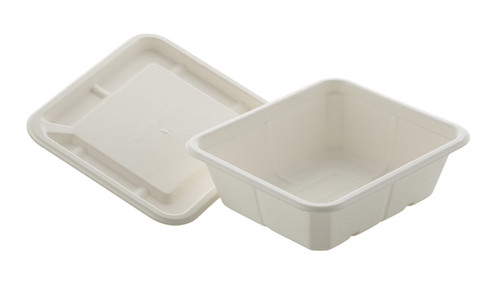 750 ml (25 OZ.) Rectangle Bowl (Lid not included) (Pack of 1000) | Greenify