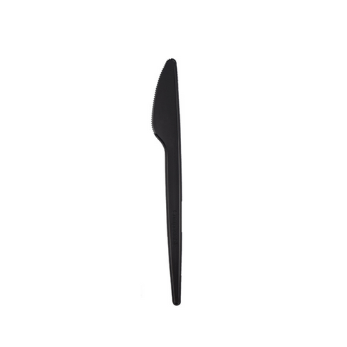 Black Biodegradable Knife (Pack of 500) | Greenify