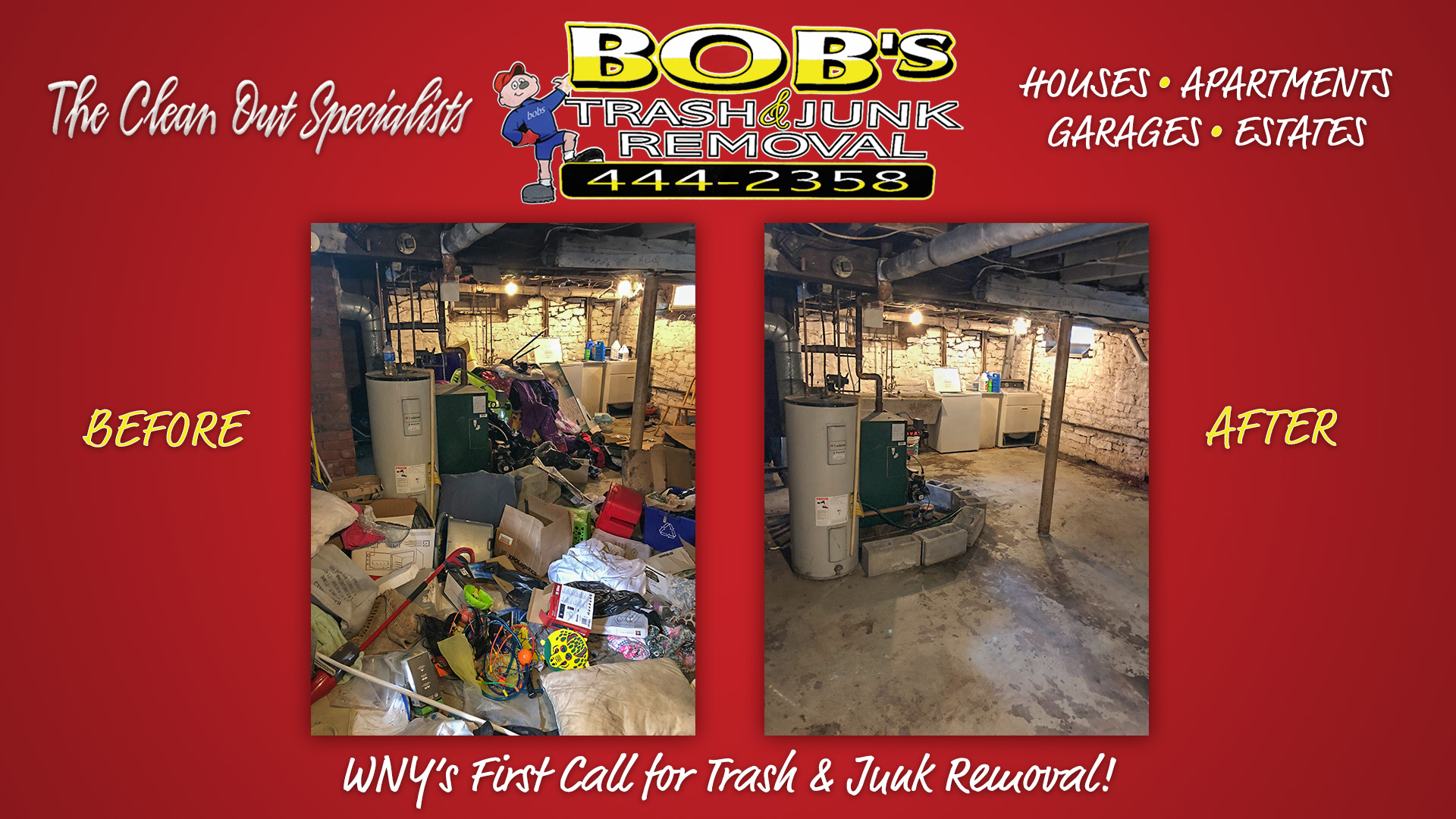 Bob's Trash & Junk Removal | Buffalo, NY | Services