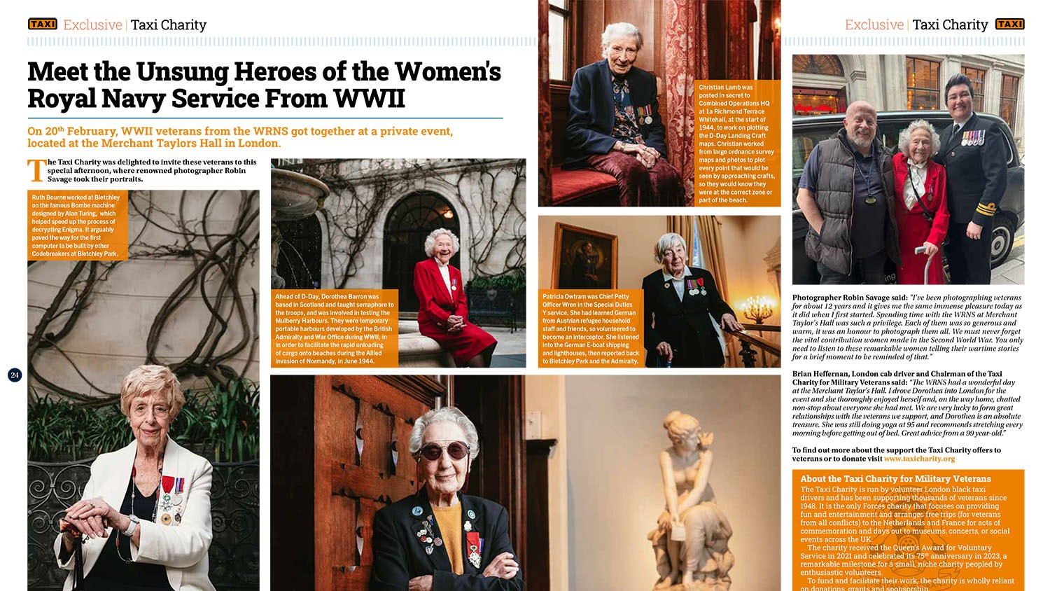 Meet the unsung heroes of the Women's Royal Navy Service from WWII, TAXI