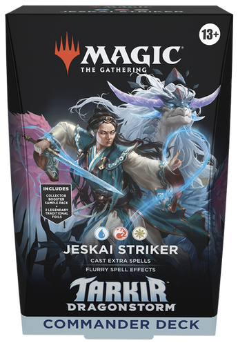 MTG: Tarkir: Dragonstorm Commander Deck - Jeskai Strike (Pre-Order ...