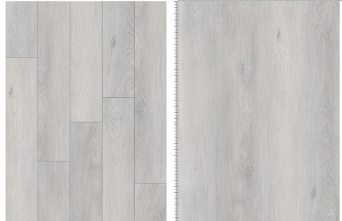 Light Grey SA39 Luxury Vinyl Plank 6.5/20Mil - Sold by Box (24.03 s ...