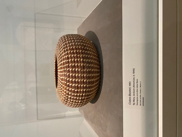 ARTOBER: THE ECOLOGY OF GULLAH SWEETGRASS BASKETS, MARY JACKSON