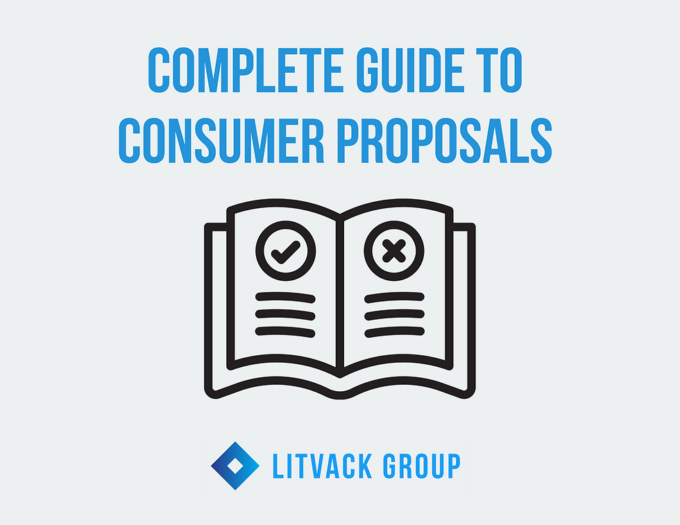 The Complete Guide to Consumer Proposals in Canada – 2024
